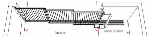 Telescopic Sliding Gates - Kode Access